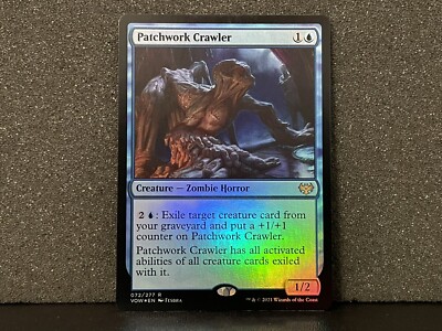 MTG Patchwork Crawler Innistrad: Crimson Vow 072/277 Foil | eBay