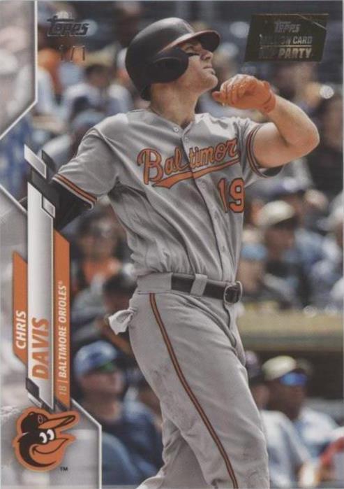 2020 Topps - Chris Davis #328 Rip Party /1 for sale online | eBay
