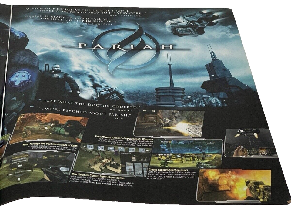 Pariah Xbox PC 2005 Print Ad/Poster Official Original Video Game ...