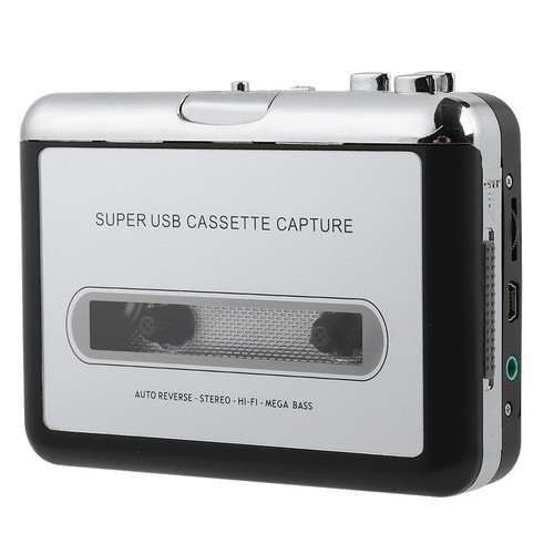 Mini Cassette Recorder Tape To PC MP3 CD Converter Digital Music Pla ...