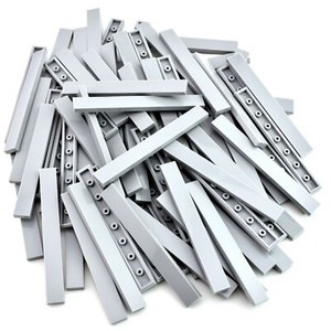 TCM BRICKS Light Bluish Gray 1X8 Tile Smooth Flat x25 Compatible Parts ...