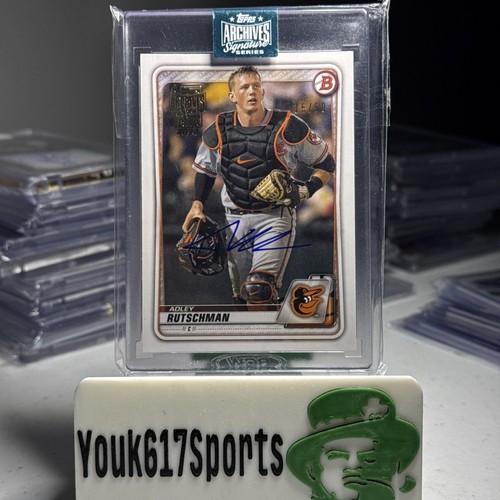 2024 Topps Archives Signature Series Adley Rutschman Orioles Auto /50 # ...
