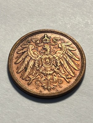 1911-A Germany 2 Pfennig/XF+ #393 | eBay