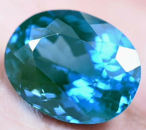 16.55 Ct Natural Paraiba Tourmaline AAA Greenish Neon Blue Copper ...