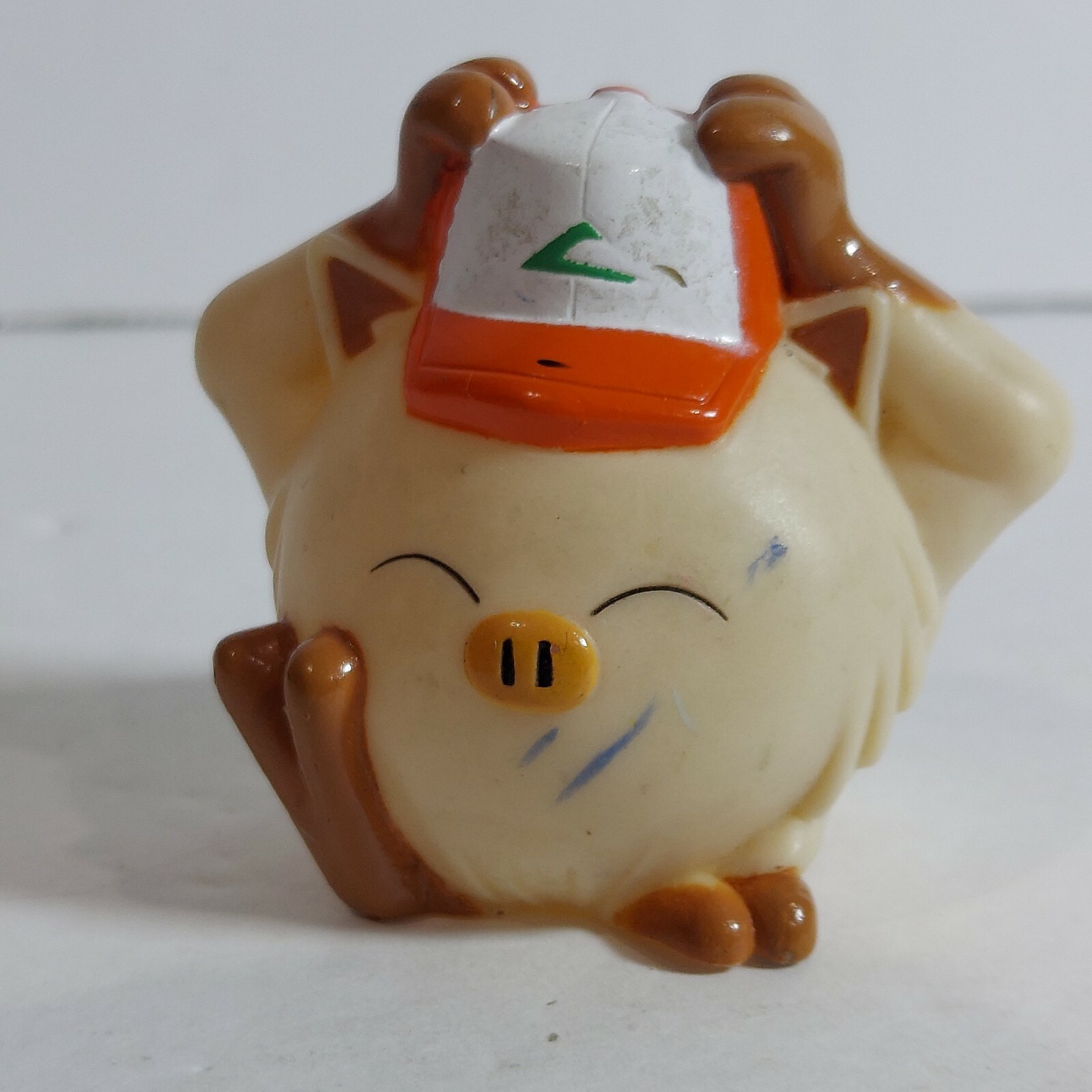 1999 Pokemon Finger Puppet Ash's Hat Mankey Figure Catch em All ...