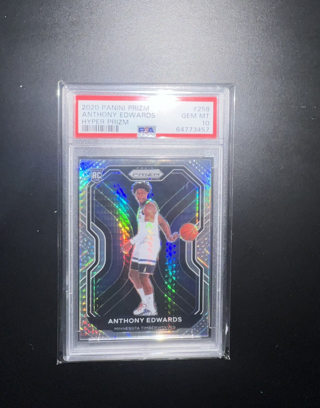 Anthony Edwards 2020 Prizm #258 Hyper Price Guide - Sports Card Investor