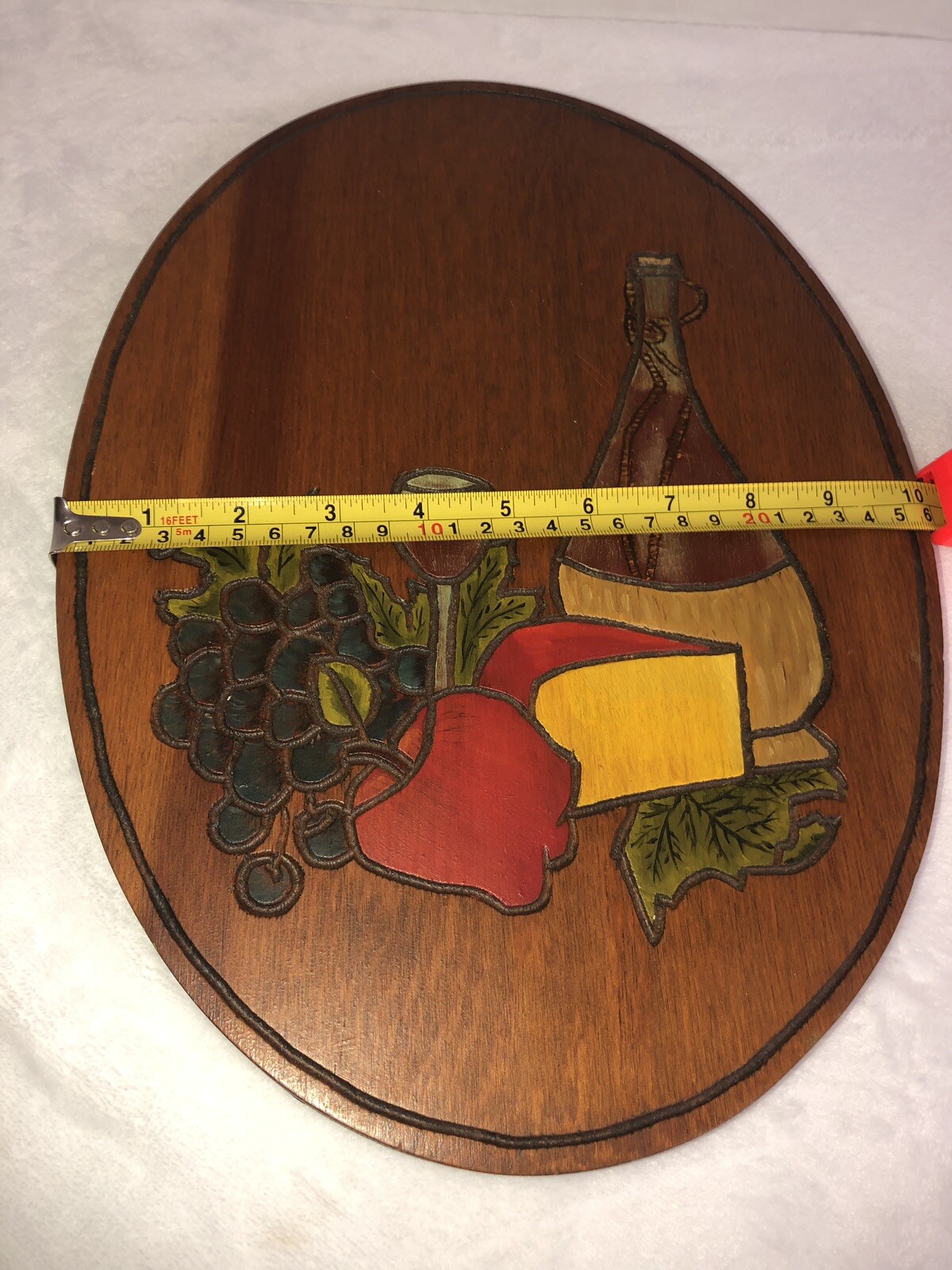 Vintage 1970 Stenciled Wooden Plaque Wall Hanging Art Decor | eBay