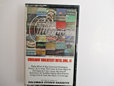 CHICAGO GREATEST HITS, VOL. II CASSETTE TAPE PCT37682 | eBay