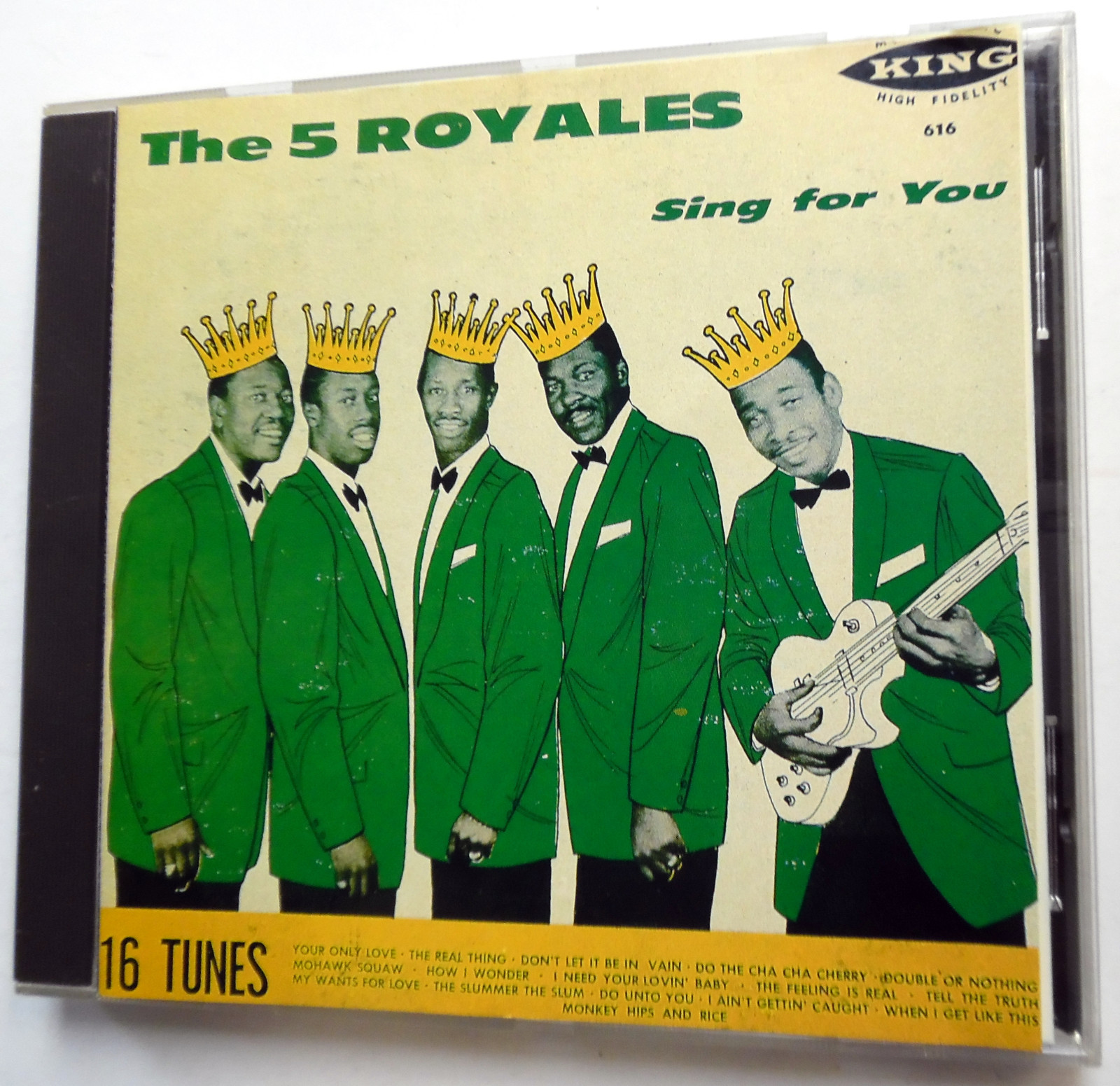 The 5 ROYALES CD Sing For You KING lbl US press Classic R&B Soul DOO ...