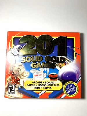 201 Solid Gold Games *Brand New & Sealed (PC, 2003) | eBay