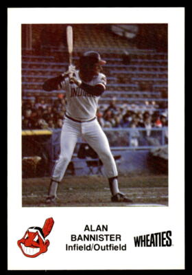 Alan Bannister 1982 Cleveland Indians #NNO Cleveland Indians | eBay