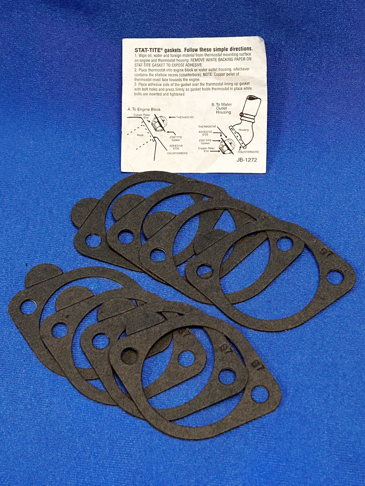 NAPA 1117ST Thermostat Gaskets Stat-Tite (10 count) | eBay