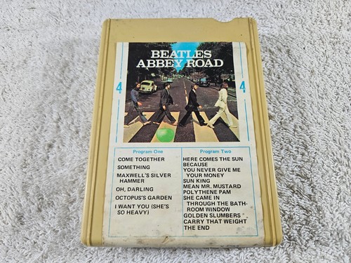 The Beatles- Abbey Road 4-Track Cartridge (Muntz-Type)- Rebuilt. Free ...