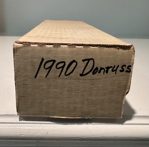 1990 Donruss Complete Set Baseball Cards -716 Cards-Bo Jackson, Griffey ...