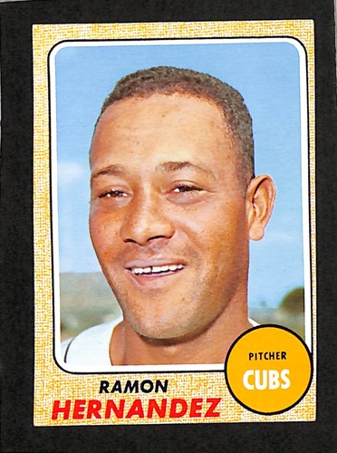 1968 Topps #382 Ramon Hernandez Chicago Cubs | eBay