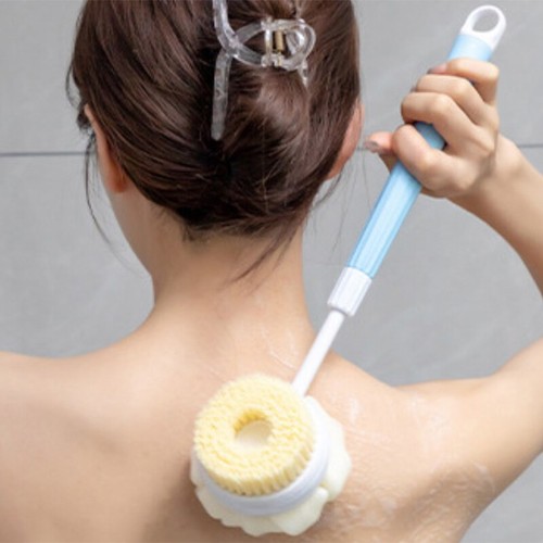 Two-Sided Bath Body Brush Back Shower Exfoliating Friction Clean ...