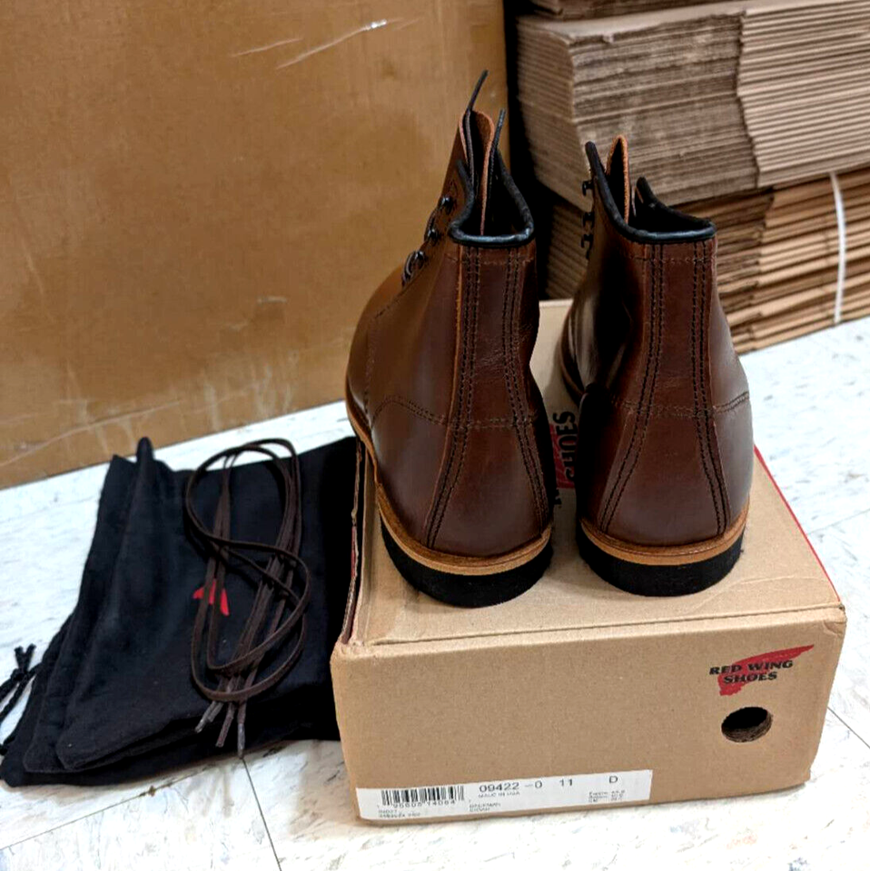 Red Wing Heritage Men's Beckman round toe boot Cigar Brown 9422 | eBay