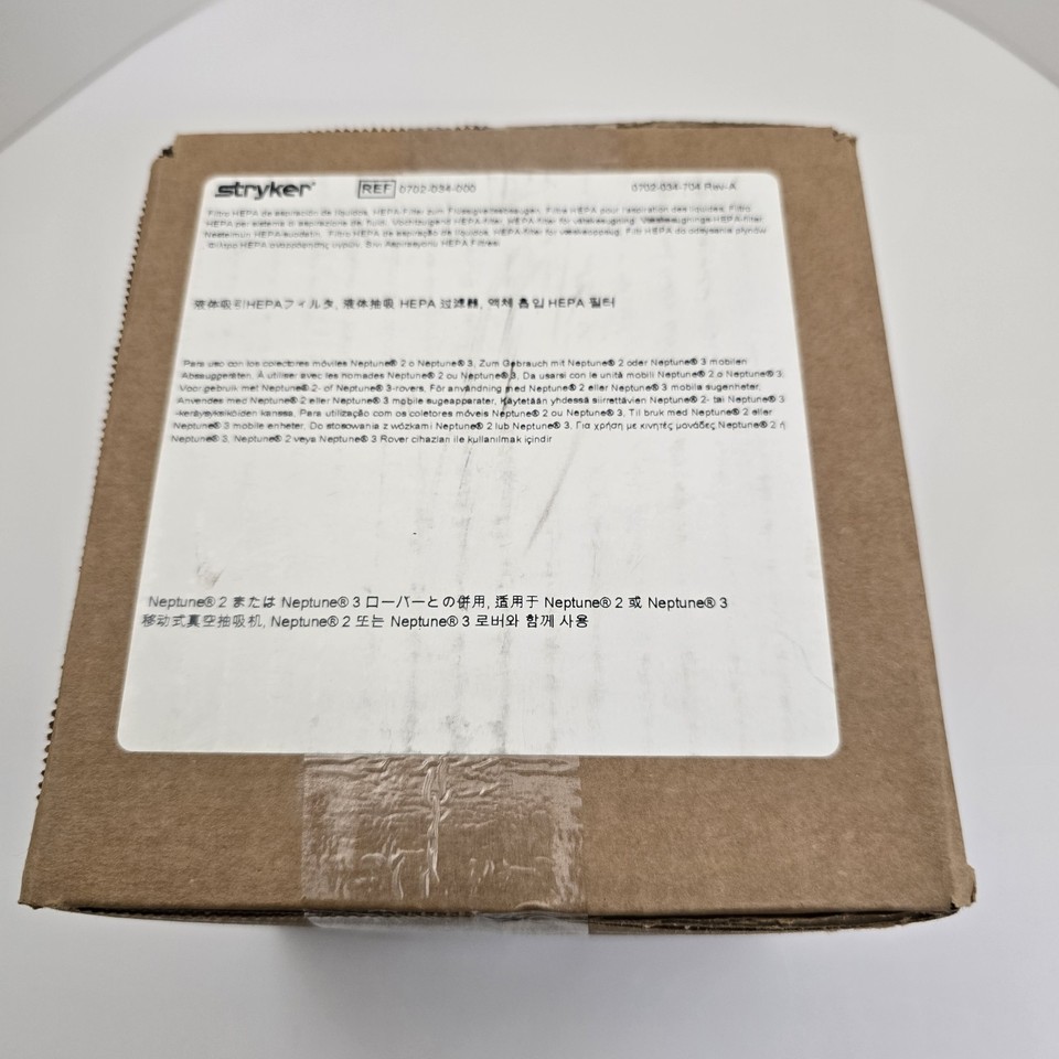 STRYKER 0702-034-000 Fluid Suction HEPA Filter for Neptune 2 or 3 ...