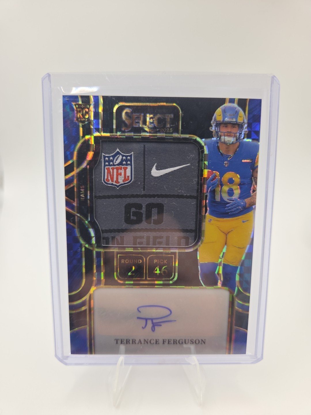 2025 Select - TERRANCE FERGUSON- NFL Laundry Tag Auto - 1/1 | eBay