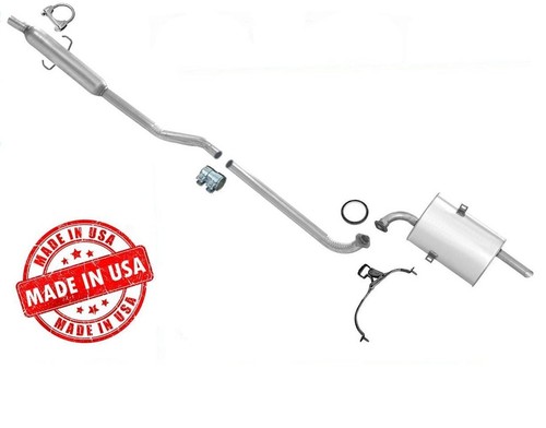Middle Resonator and Muffler With Hanger for Toyota Corolla 1.8L 1998 ...
