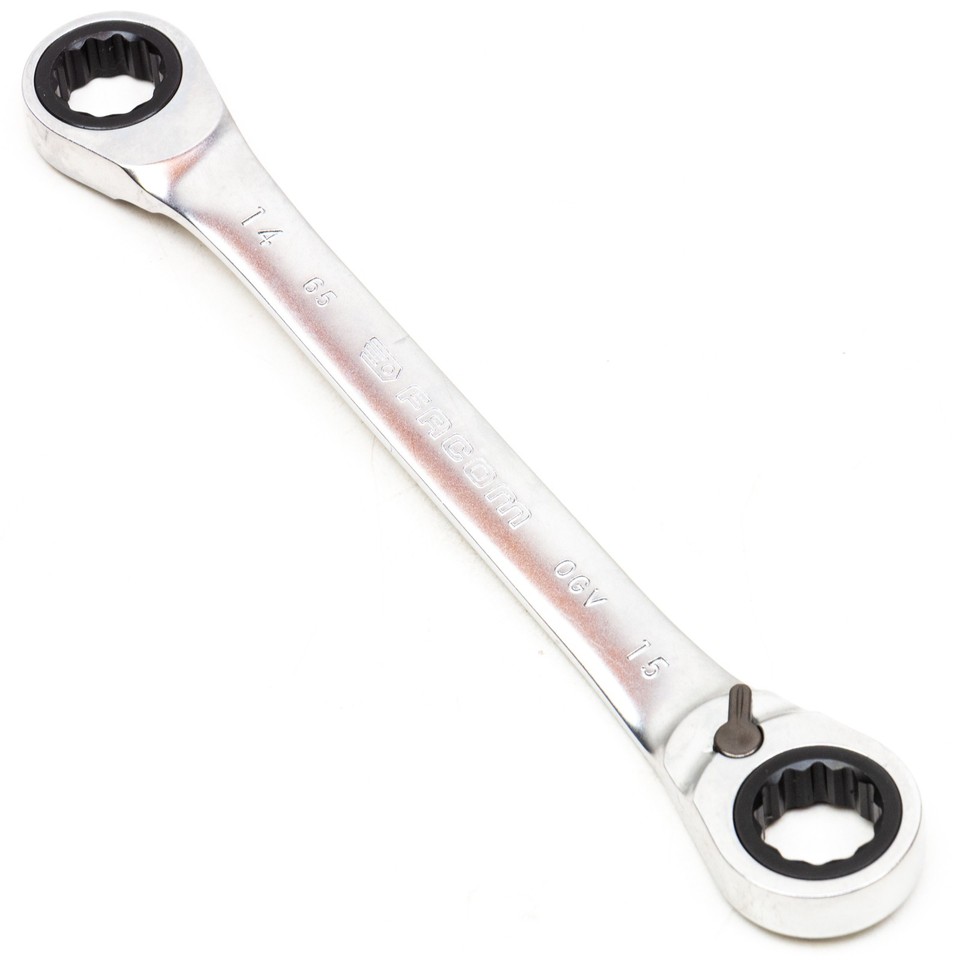 FACOM 65.14x15, Ring ratchet wrench 15: 14x15mm, No: 772107. EAN ...