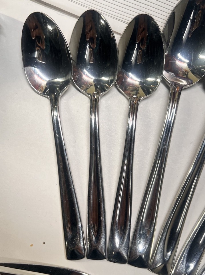 Oneida Lincoln flatware spoons(10) And Single Fork | eBay
