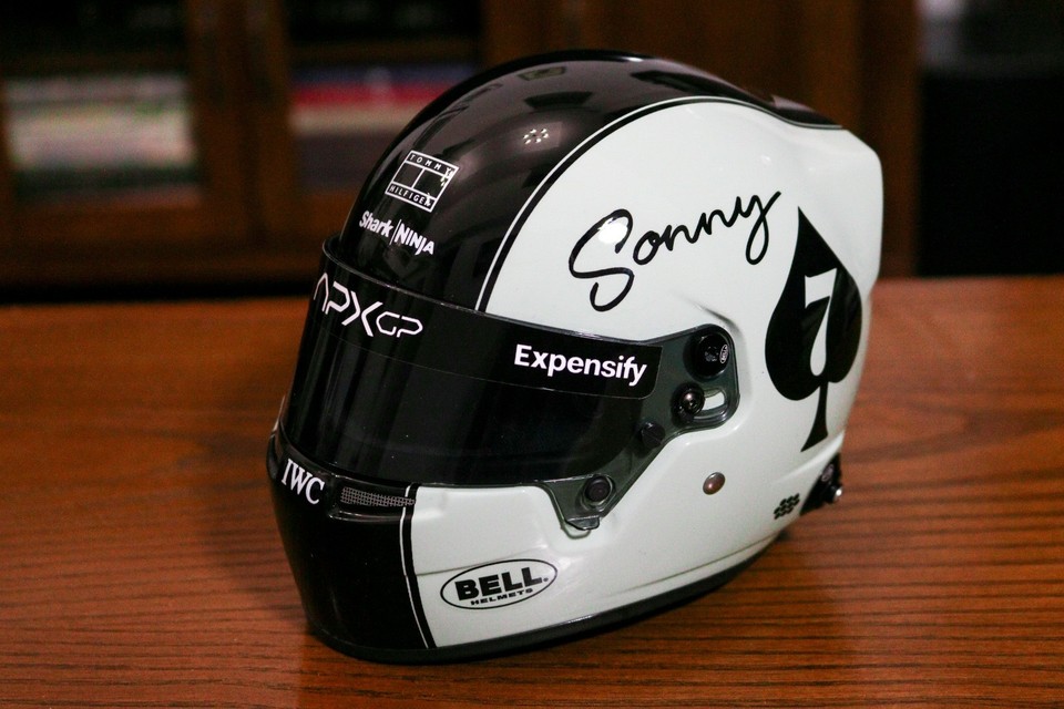 Sonny Hayes APX GP Bell Mini Helmet (from F1 movie) | eBay