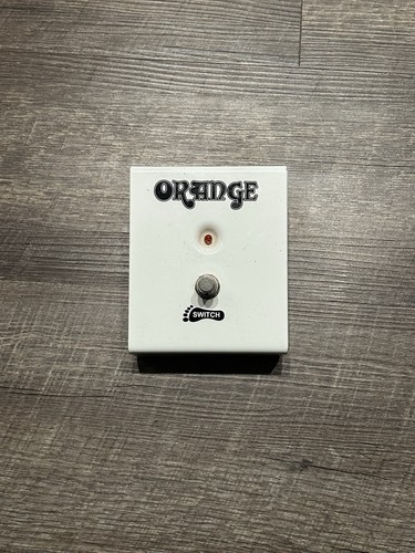 NEW - Orange FS-1 Single Button Footswitch - FTSWCH | eBay