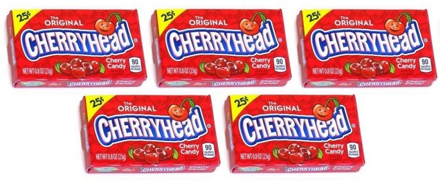 5x The Original Cherryhead Cherry Flavored Candies American Sweets | eBay