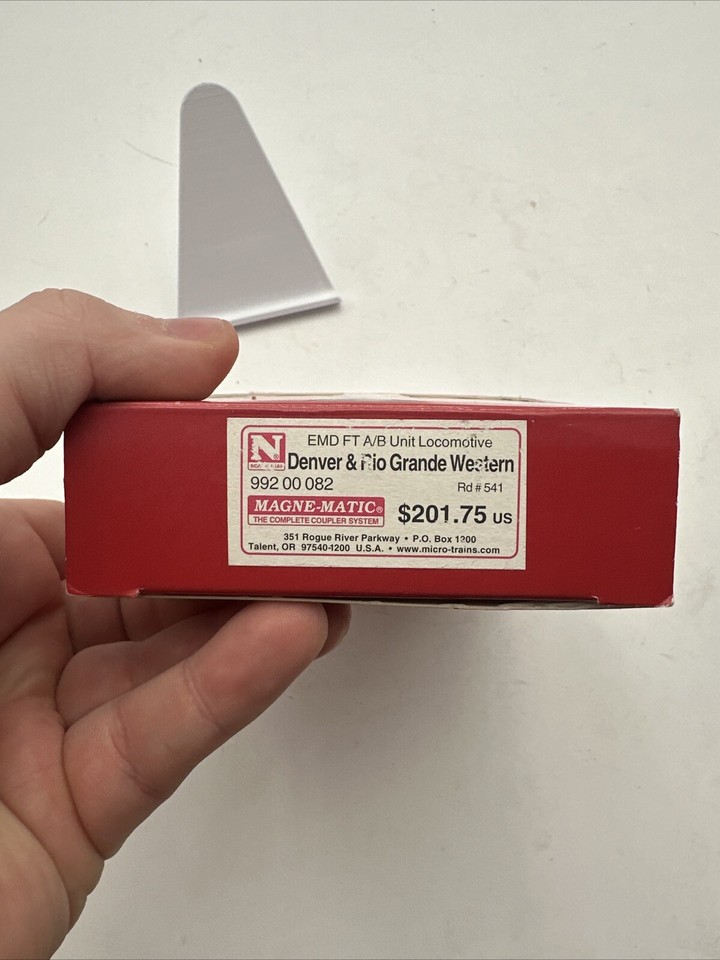 Micro Trains Line EMD FT A/B Unit Locomotive - Denver & Rio Grande ...