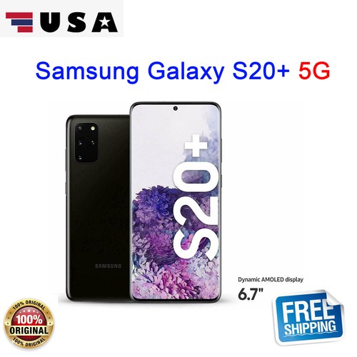 NEW Samsung Galaxy S20+ S20 Plus 5G SM-G986U 12+128GB Unlocked US ...