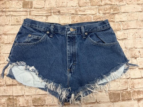 Wrangler 32 JEAN SHORTS High Waisted Daisy Dukes Bootie Cut Offs ...