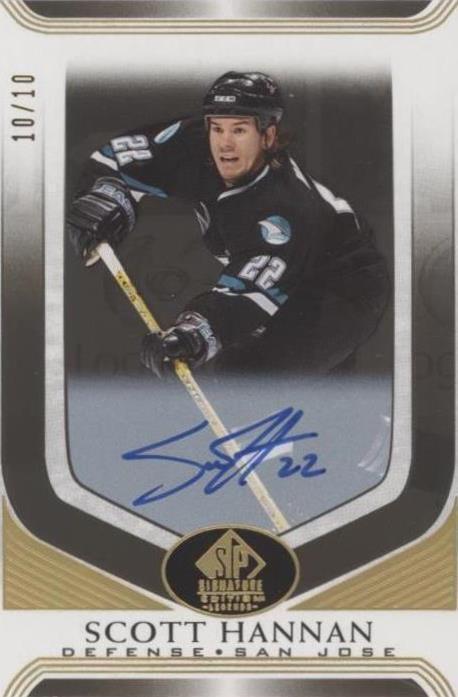2020-21 Upper Deck SP Signature Edition Legends - Scott Hannan #248 ...