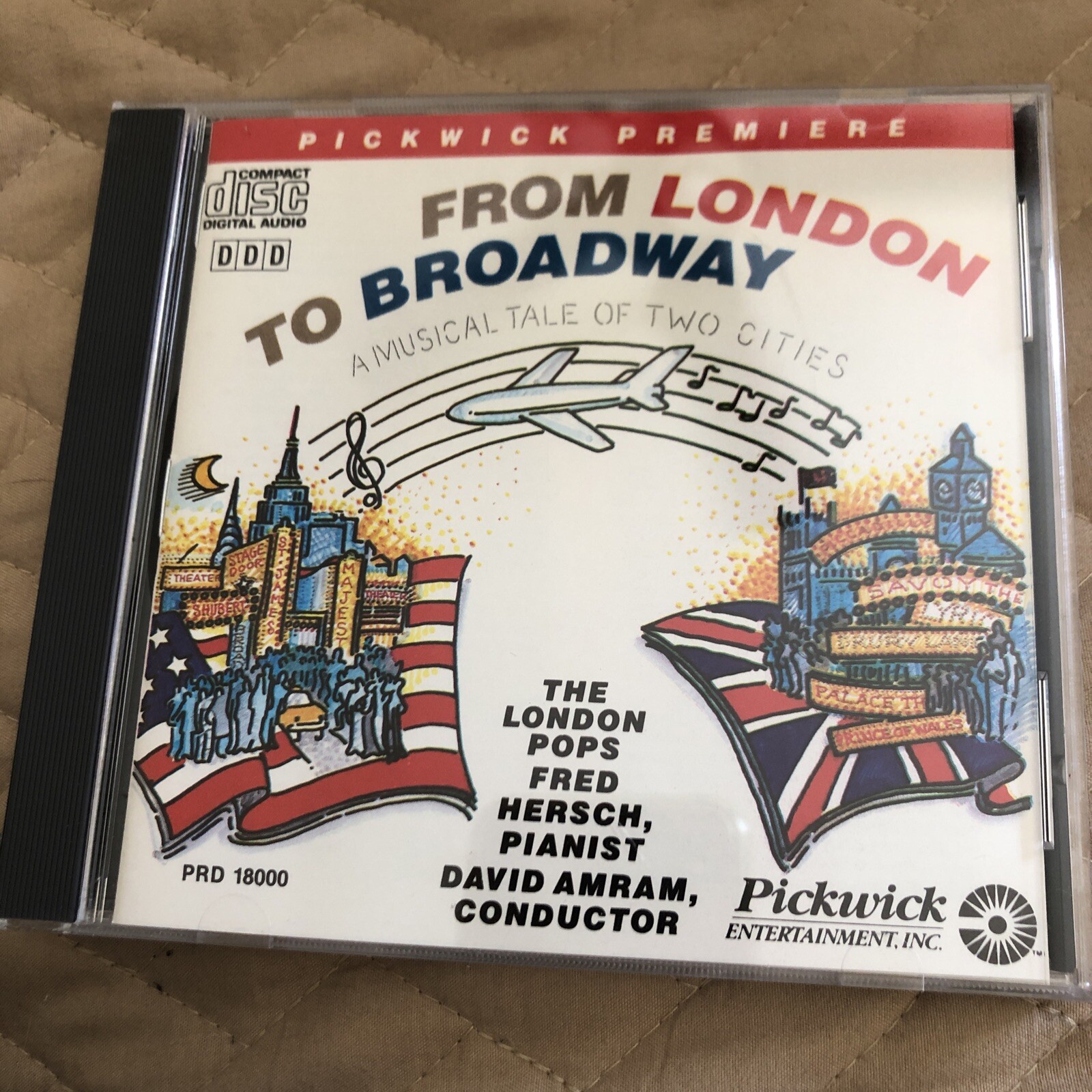 From London to Broadway by London Pops Orchestra (CD, Pickwick ...