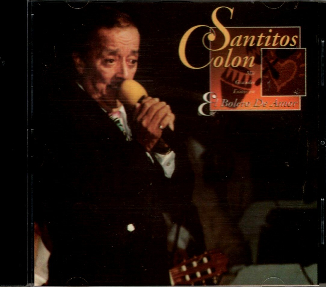 SANTITOS COLON - EL BOLERO DE AMOR - EXITOS - First pressing silver cd ...