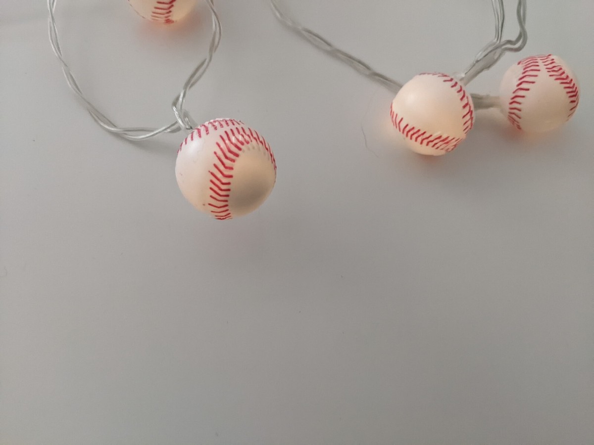 Baseball String Lights