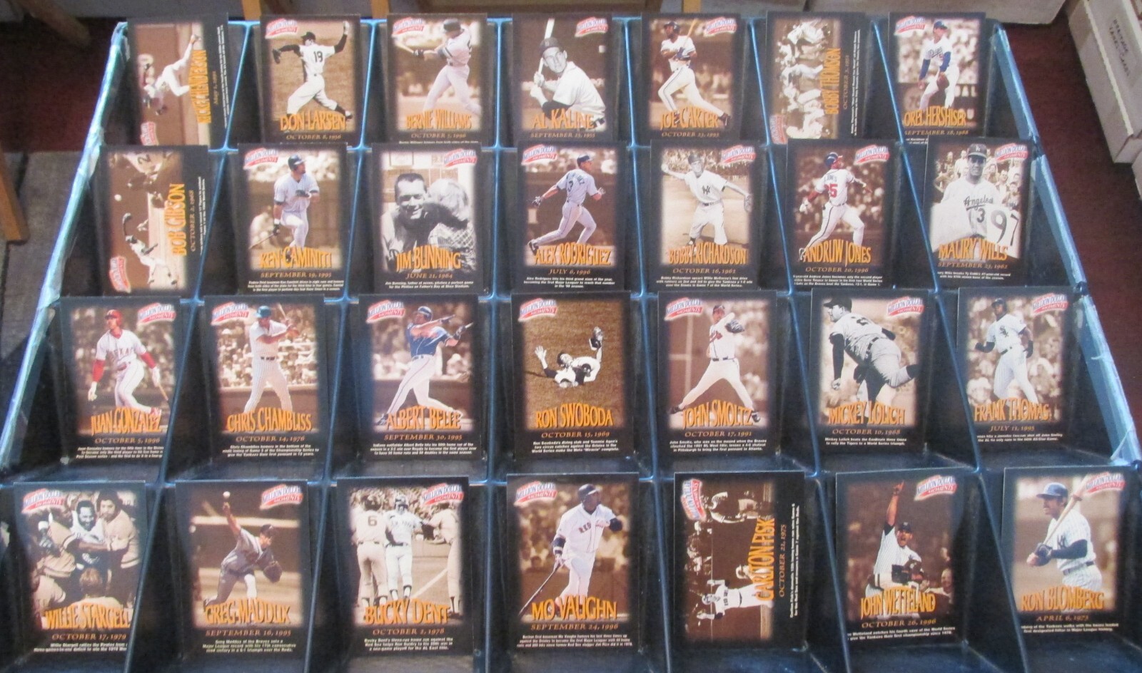1997 MILLION DOLLAR MOMENTS COMPLETE (45) CARD SET (SEE SCANS) NRMT | eBay