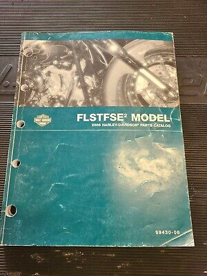 Harley Davidson 2006 FLSTFSE2 Model PARTS CATALOG 99430-06 SCREAMIN ...