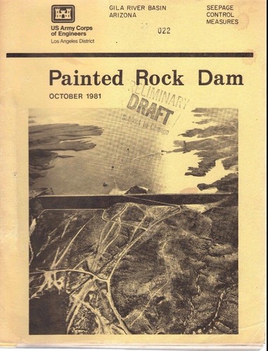 3 Reports-Painted Rock Dam-Seepage Control Measures-Foundation Report ...