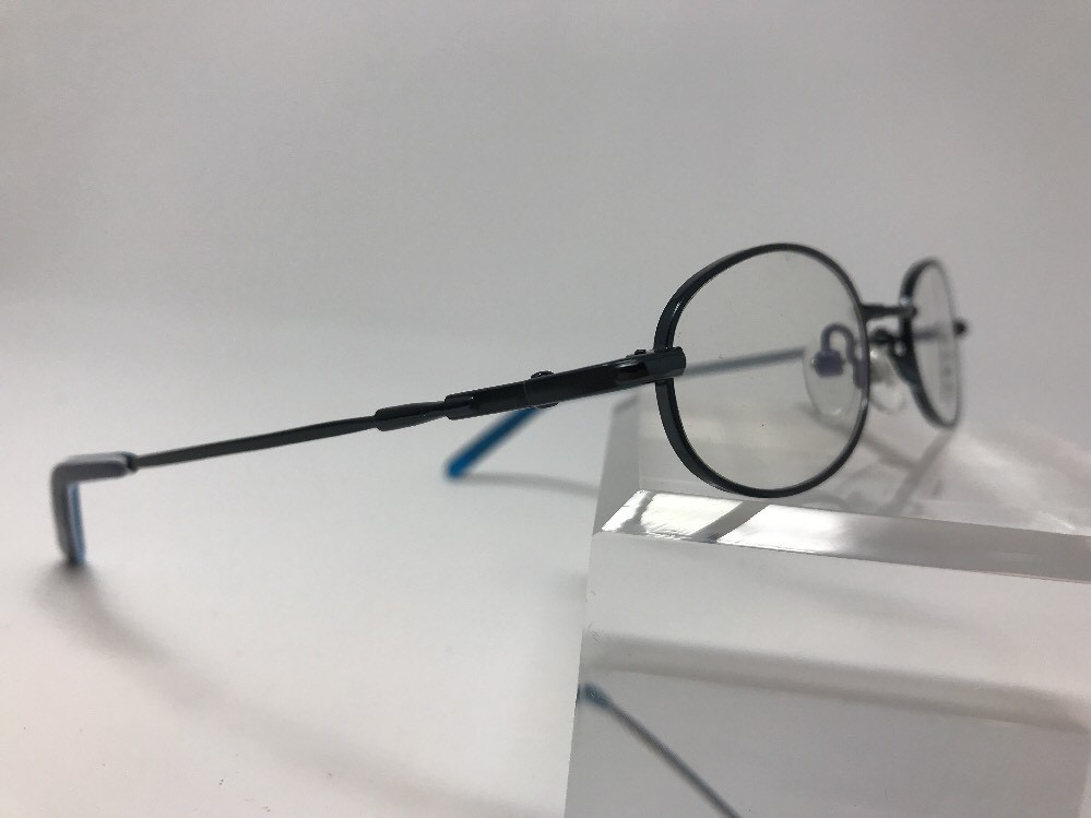 D3527 Demolens Eyeglasses FRAMES ONLY Blue Cm085 F2150 43-17-130 Q796 ...