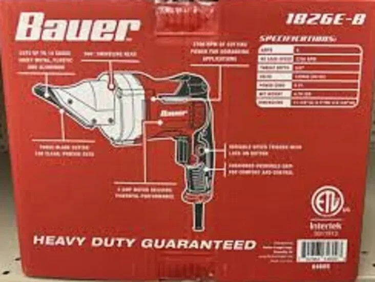 14 gauge 5 Amp Heavy Duty Swivel Head Metal Shears Metal Cutter ...