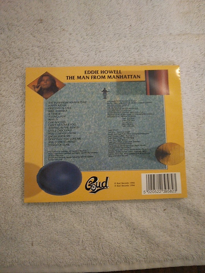 Eddie Howell - The Man From Manhattan (CD) W Freddie Mercury Phil ...