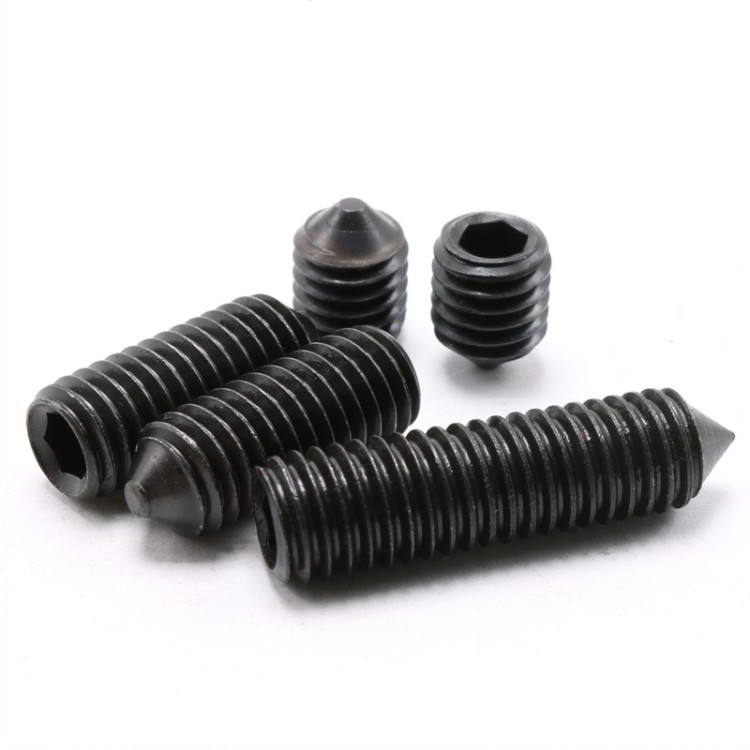 Select size M3 M4 M5 M6 M8 M10 M12 Cone Point Allen Head Hex Socket ...