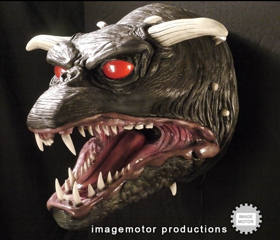 Ghostbuster Terror Dog Gatekeeper Zuul Wall decor Prop Replica Lifesize ...