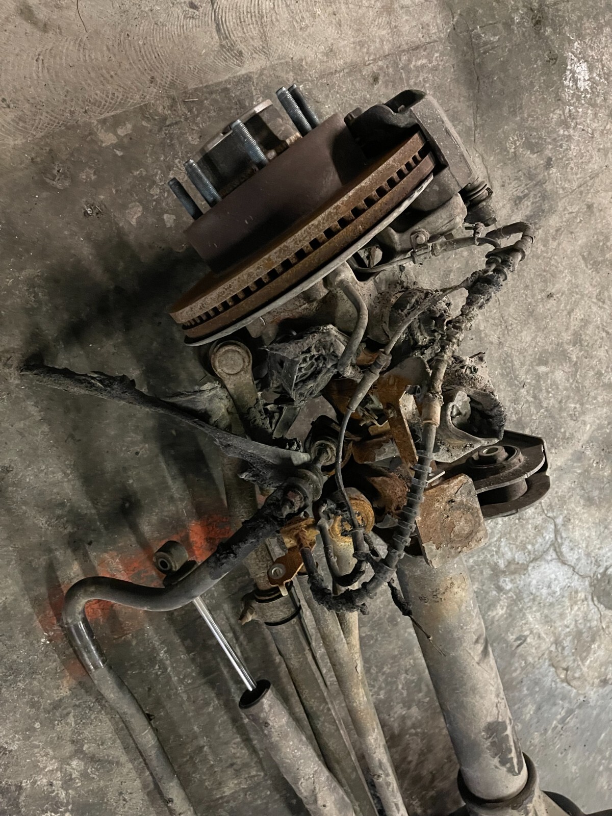 2017 2018 2019 FORD F250 F350 FRONT AXLE ASSEMBLY 3.55 (3J) 4X4 *BURN ...