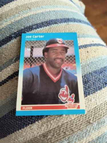 JOE CARTER 1987 FLEER CLASSICS MINIATURES #19 FREE SHIPPING | eBay