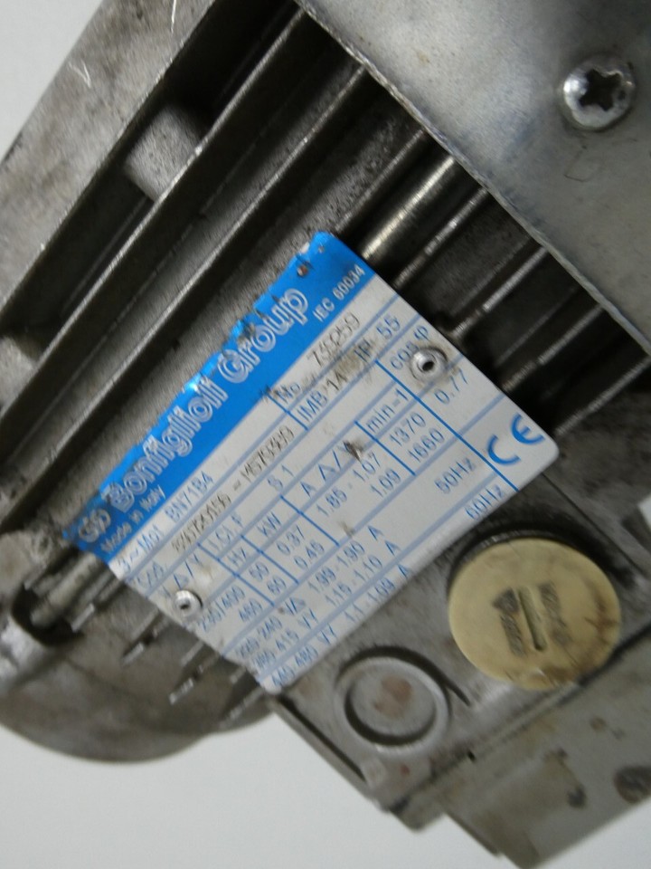 Bonfiglioli BN71B4 Ac Motor 3ph 0.45kw 1660rpm 460v-ac | eBay