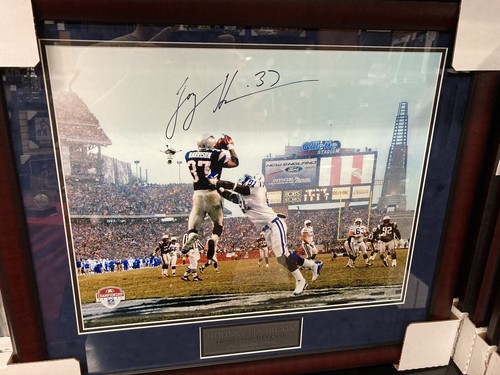 Rodney Harrison Signed 16x20 Photo Custom Framed 20x24 NEP COA Patriots ...