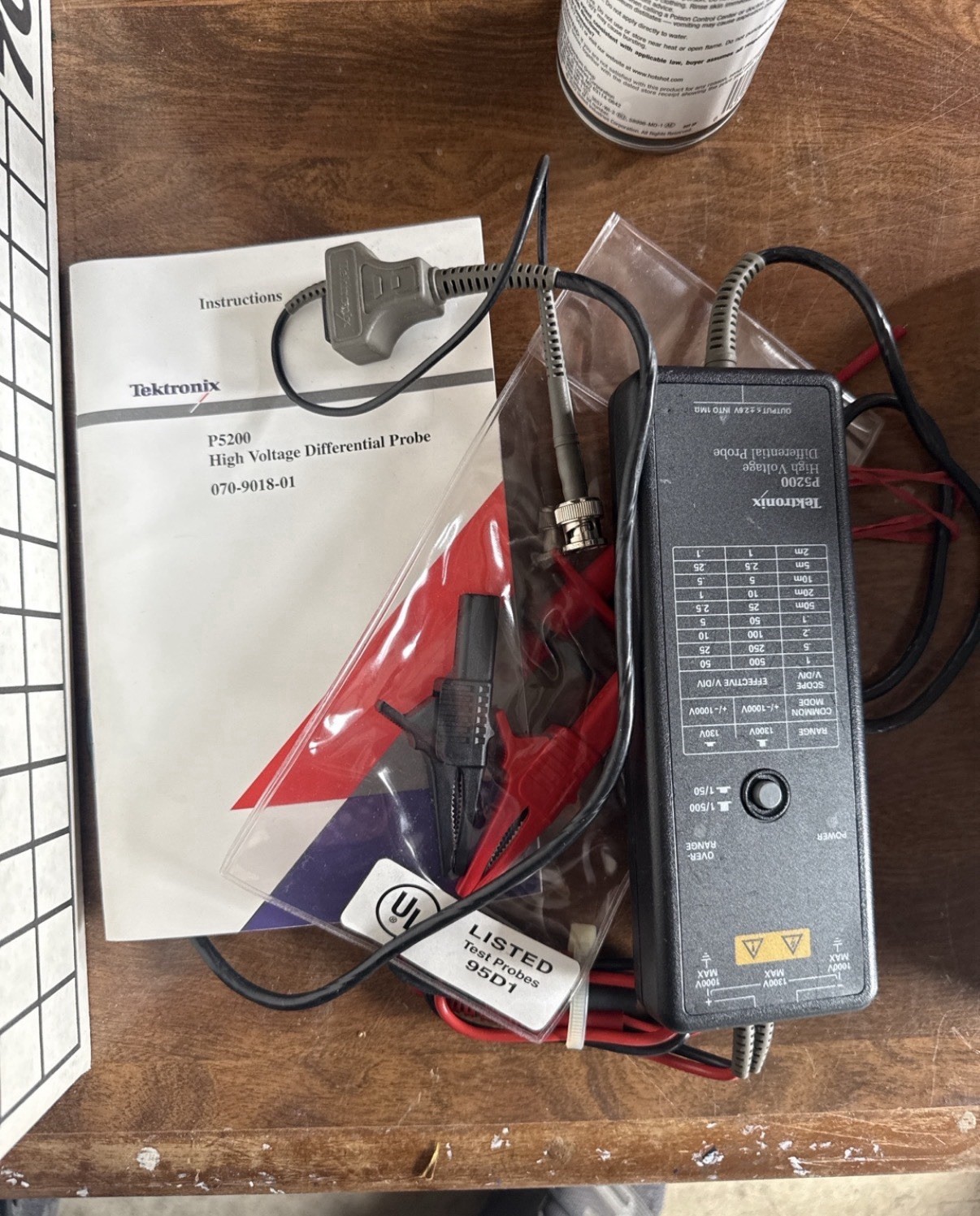 Tektronix P5200 High-Voltage Differential Probe | eBay