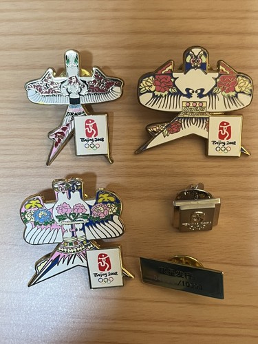 Beijing 2008 Olympic Kite Pin Set 6501/10000 Rare Sold Only in China | eBay
